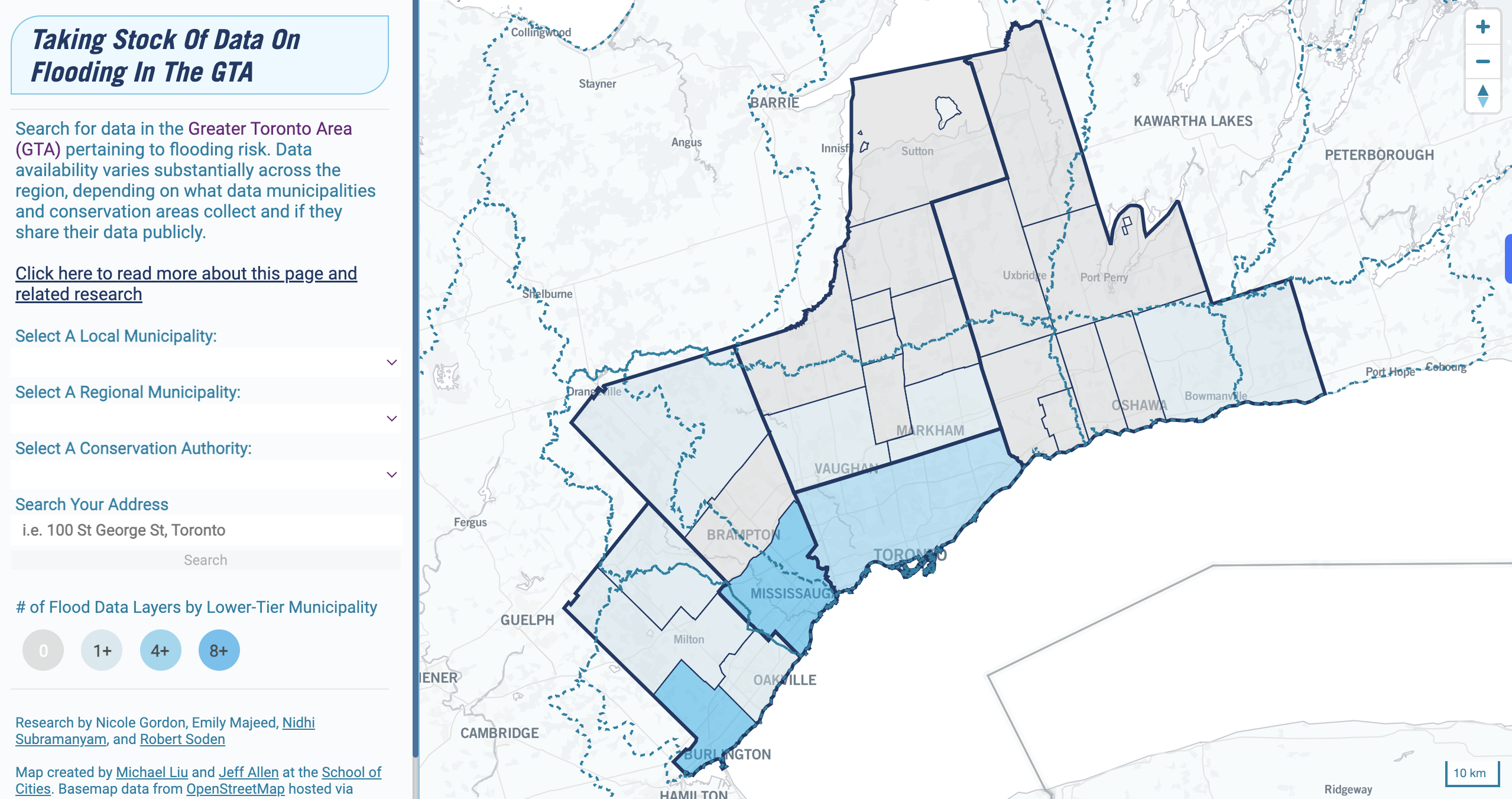 Launch of Flood Risk Map in the GTA – Toronto Climate Observatory